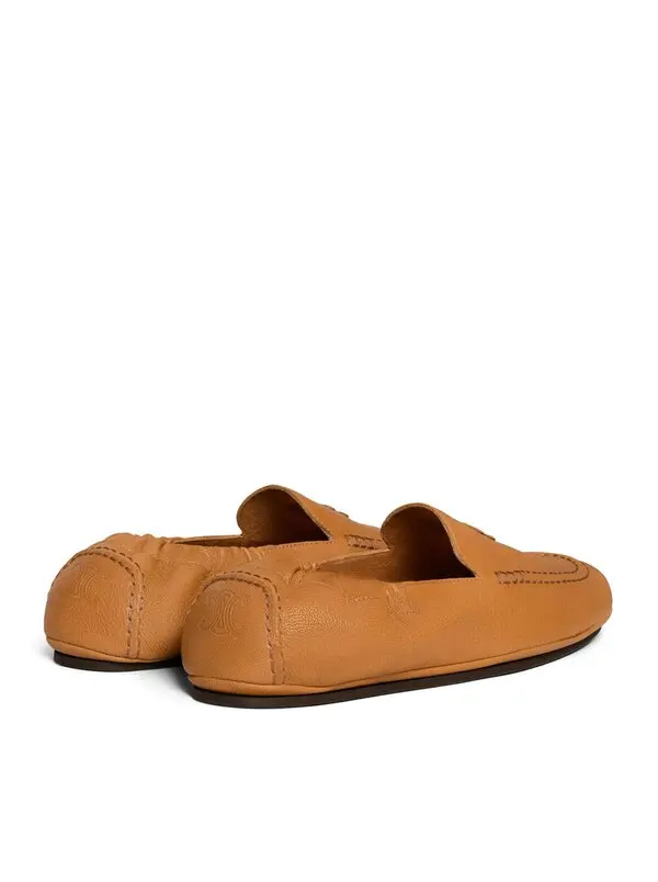 Celine Triomphe Adam Goatskin Moccasins