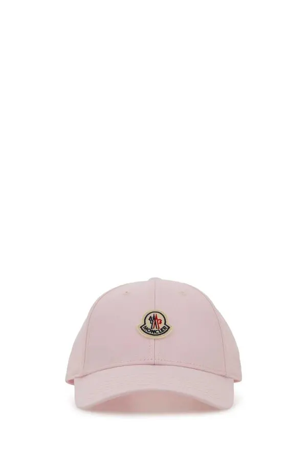 Moncler Cotton Baseball Cap - Pink