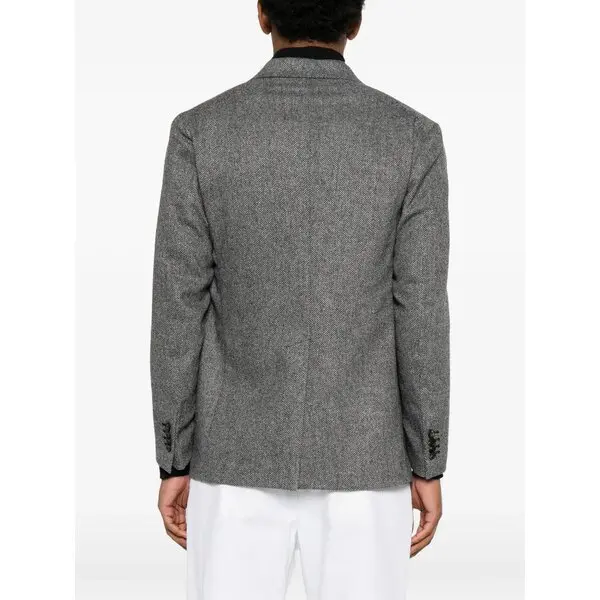 Tagliatore Double-breasted Peak Lapel Blazer
