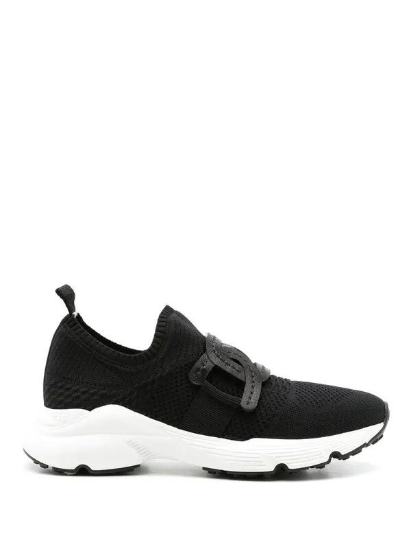 TOD'S Kate Chain-link Detail Knit Sneakers - Multicolor