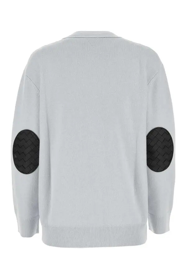 Bottega Veneta Powder Stretch Cashmere Blend Cardigan - Blue
