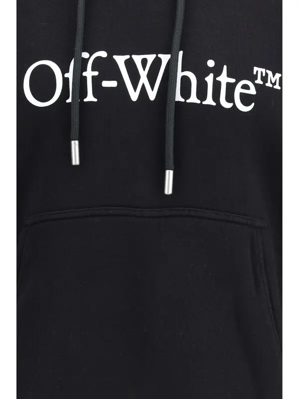 Off-White Big Logo Printed Hoodie