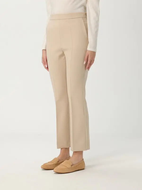 Max Mara Tailored Virgin Wool Blend Trousers