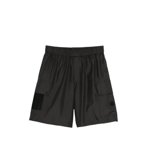 Moncler Cargo Shorts - Black