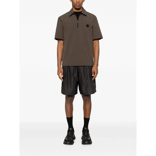 Moncler Cargo Shorts - Black