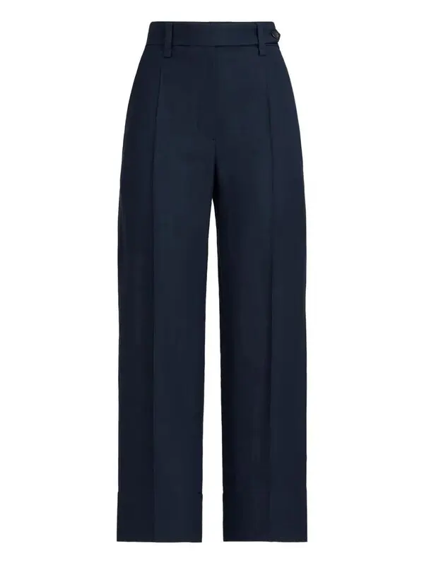 Brunello Cucinelli Viscose Tailored Trousers - Multicolor