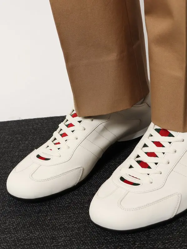 Gucci Shift Leather Sneakers