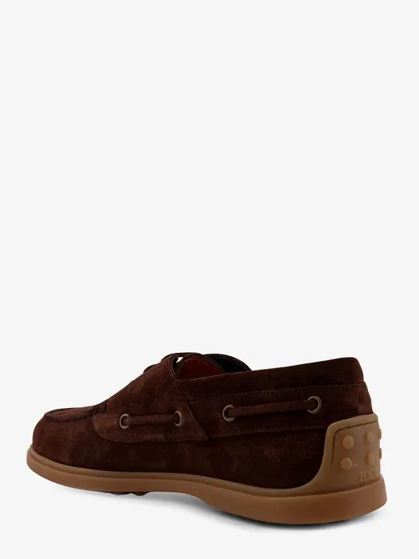TOD'S Suede Loafers With Gommini Detail - Multicolor