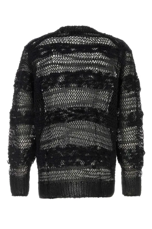 Yohji Yamamoto Crochet Sweater