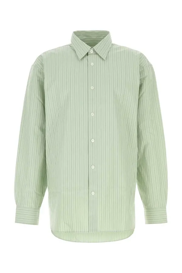 Dries Van Noten Embroidered Poplin Croom Shirt