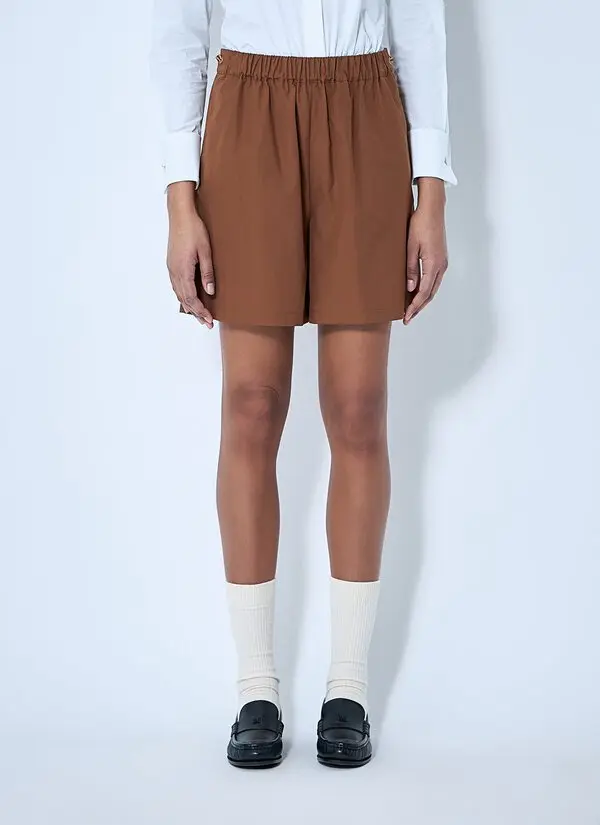 Max Mara Cotton Track Shorts