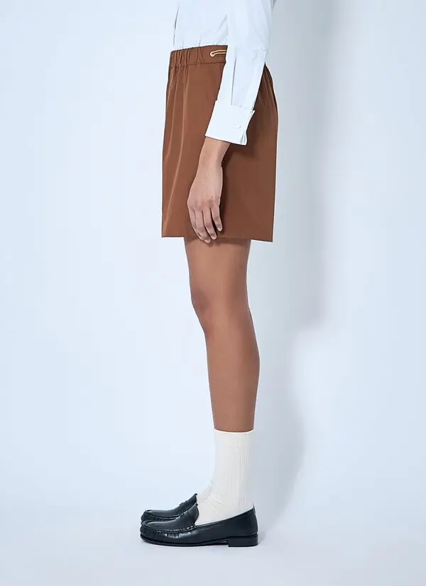 Max Mara Cotton Track Shorts