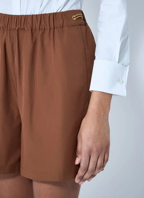 Max Mara Cotton Track Shorts