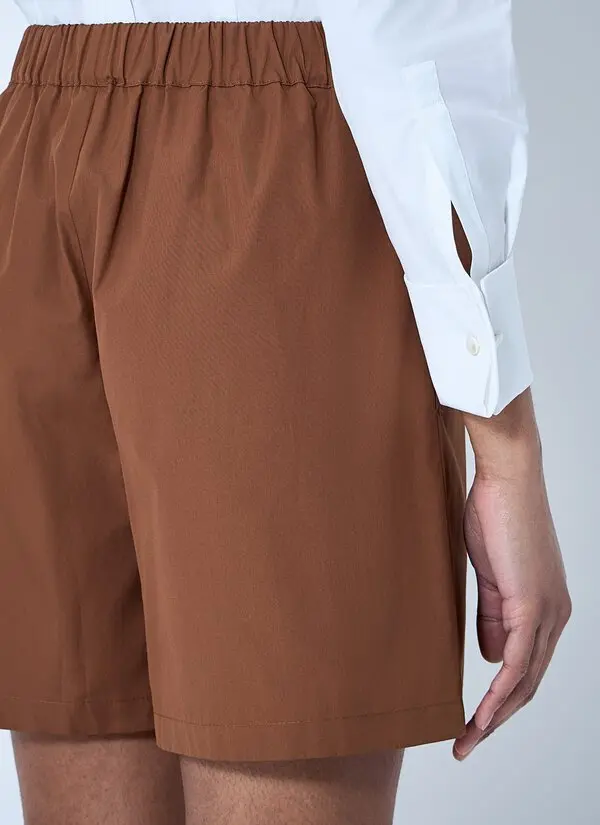 Max Mara Cotton Track Shorts