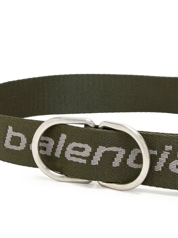 Balenciaga D-ring Jacquard Logo Belt - Multicolor