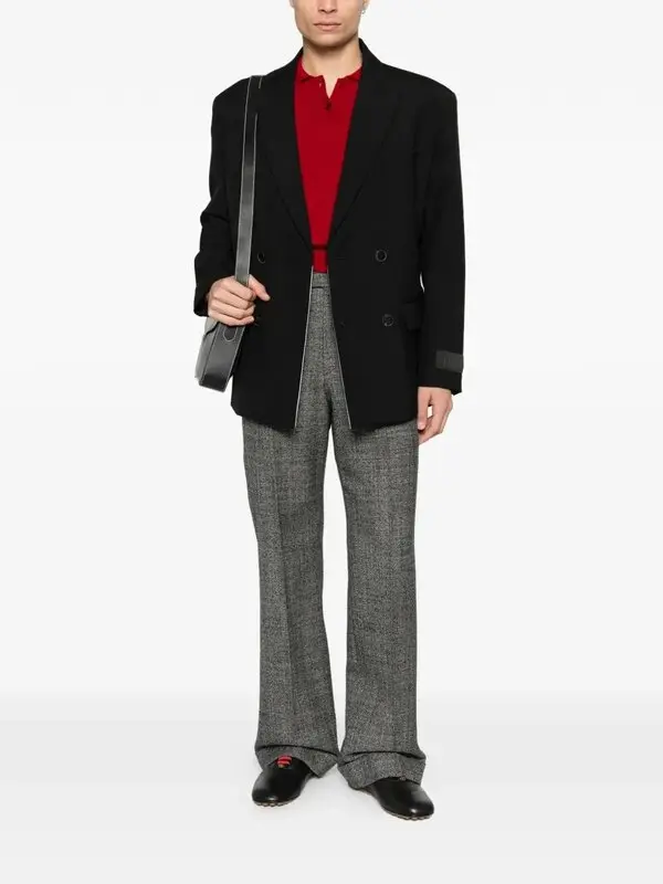 Valentino Garavani Wool Tailored Formal Pants