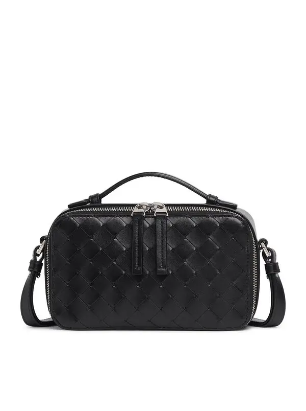 Bottega Veneta Getaway Smartphone Clutch - Black