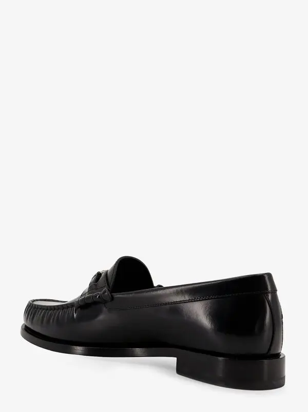 Celine Luco Leather Loafers - Multicolor