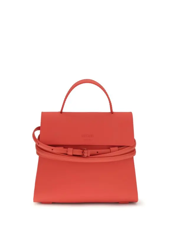 Moschino Small Tie Me Handbag - Red