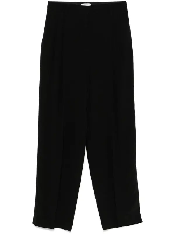TOTEME Pleat Detail Straight Leg Trousers - Multicolor
