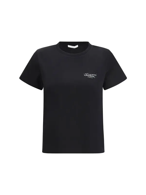 Givenchy Cotton T-shirt With Logo - Black