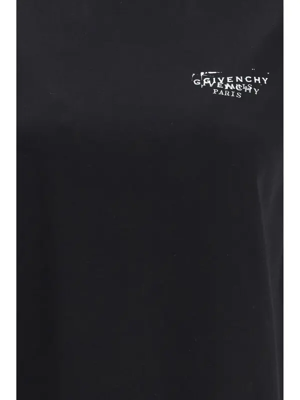 Givenchy Cotton T-shirt With Logo - Black