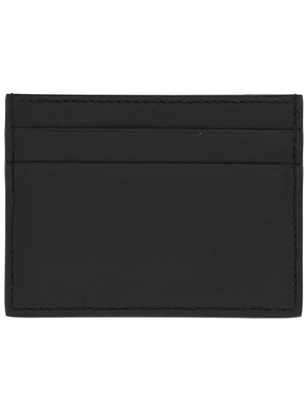 Dolce & Gabbana Leather Card Holder - Black