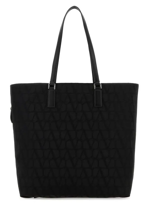 Valentino Garavani Iconographe Shopping Bag - Black