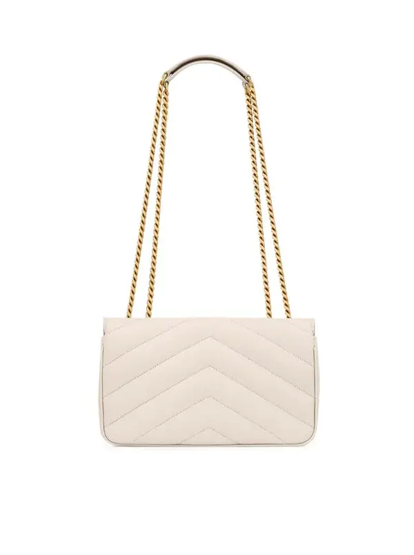 Saint Laurent Loulou Small Leather Bag - Multicolor
