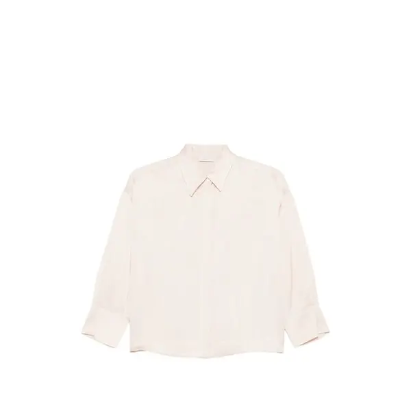 Peserico Pale Check Pattern Shirt