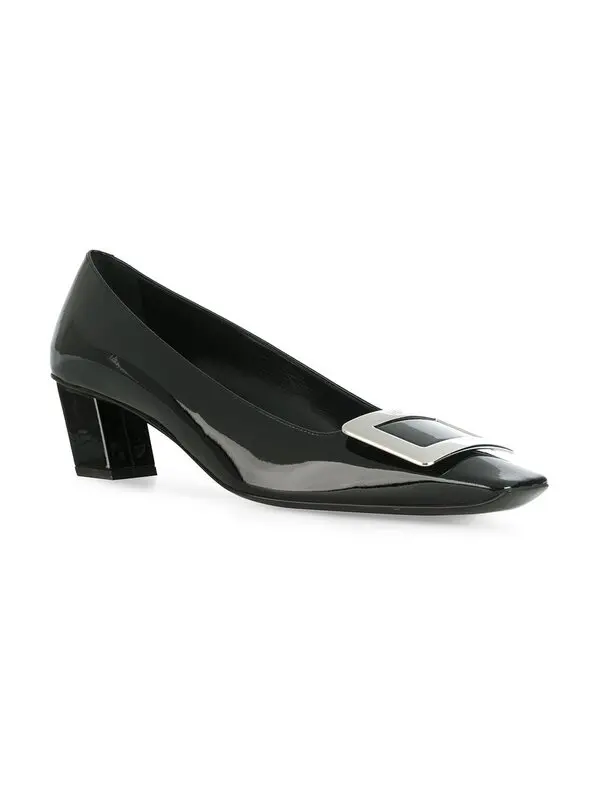 ROGER VIVIER Belle Vivier Leather Pumps - Multicolor