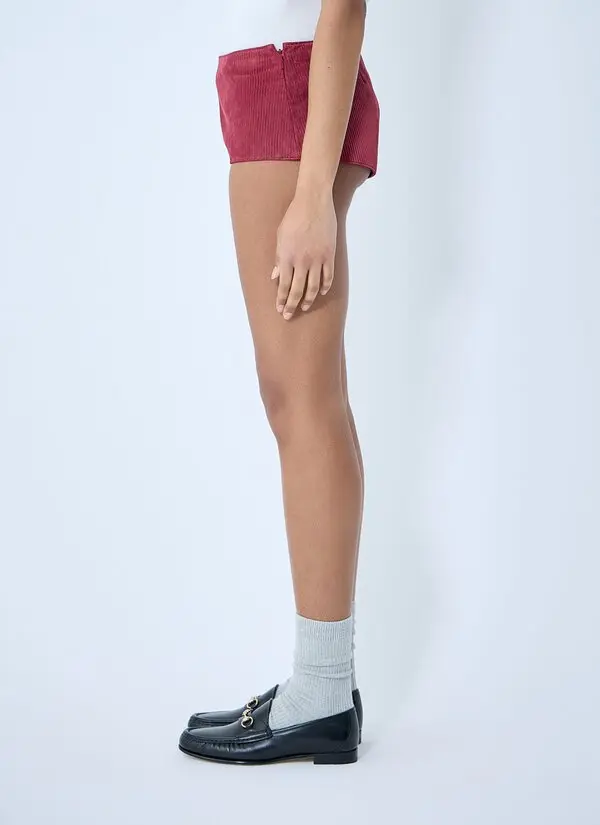 Gucci Suede Mini Shorts