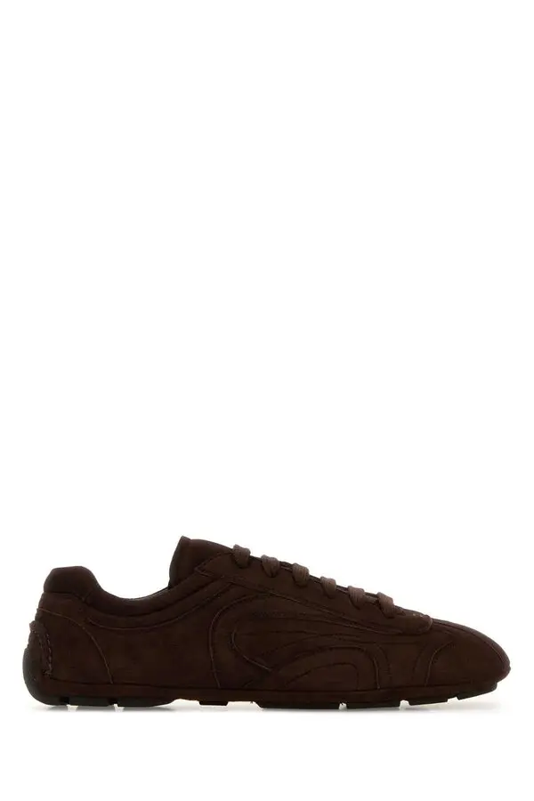 Prada Suede Montecarlo Re-edition 2005 Sneakers - Brown