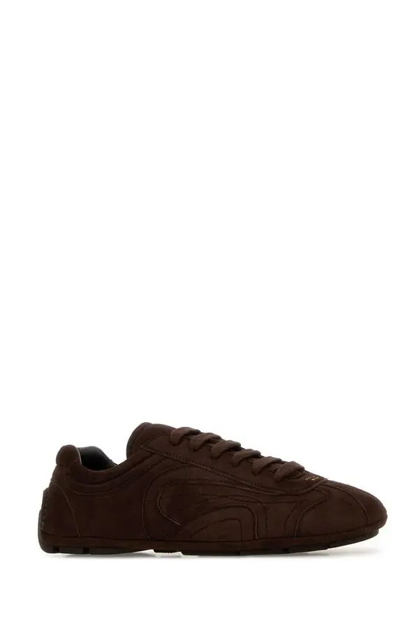 Prada Suede Montecarlo Re-edition 2005 Sneakers - Brown