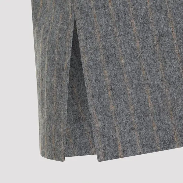 Carven Sleeveless Shift Top - Gray
