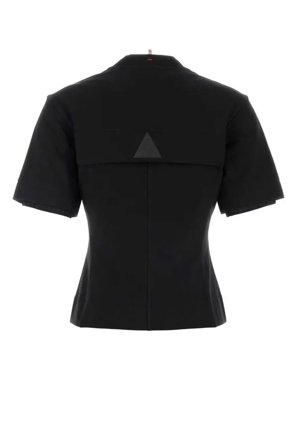 Moncler Stretch Cotton T-shirt - Black