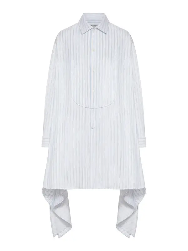 JW Anderson Striped Poplin Shirt Dress - Multicolor