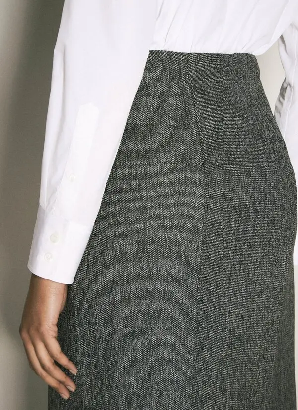 Prada Wool Maxi Skirt