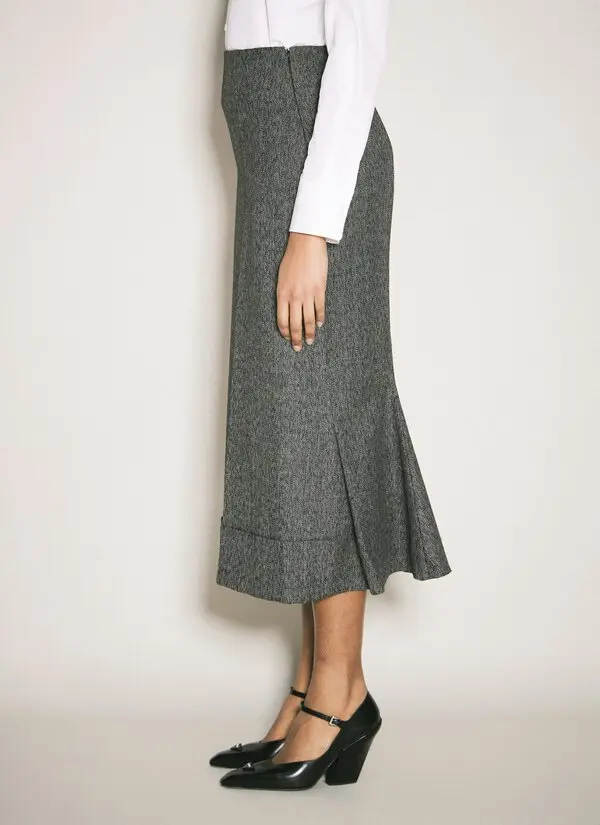 Prada Wool Maxi Skirt