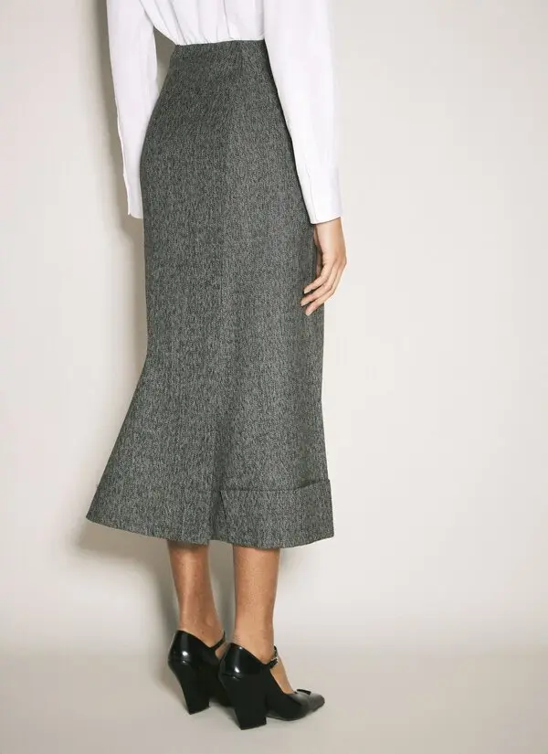 Prada Wool Maxi Skirt
