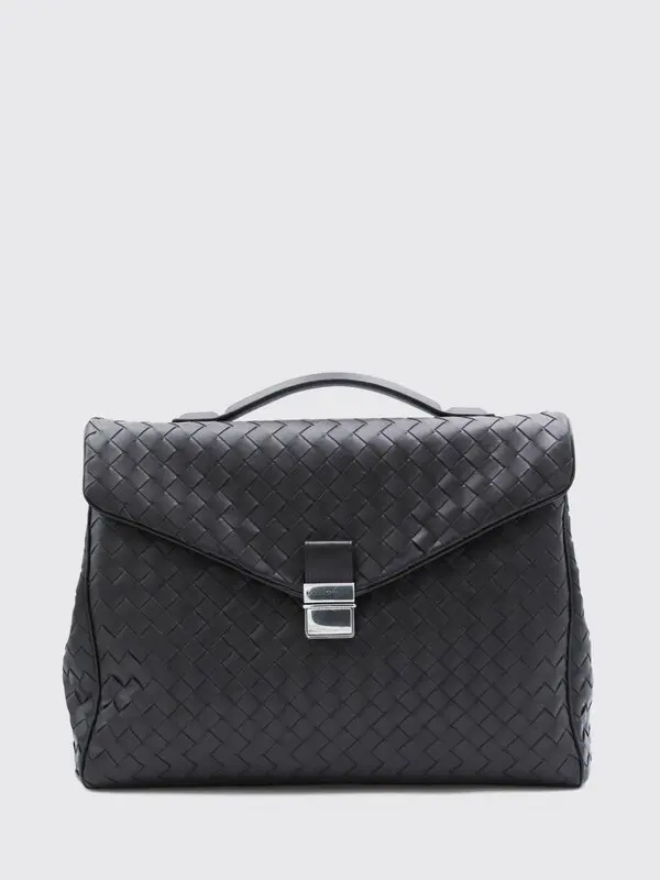 Bottega Veneta Woven Leather Briefcase
