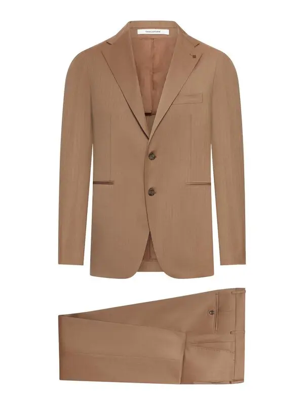 Tagliatore Vesuvio Single-breasted Herringbone Suit