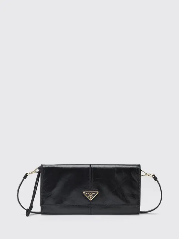 Prada Leather Mini Bag - Black