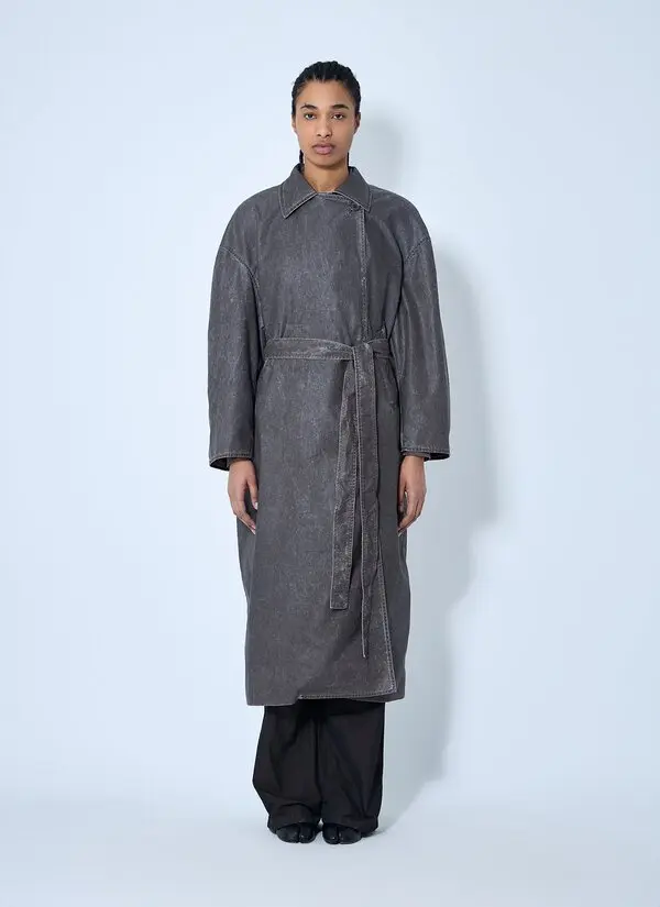 Our Legacy Court Coat In Washed Nylon