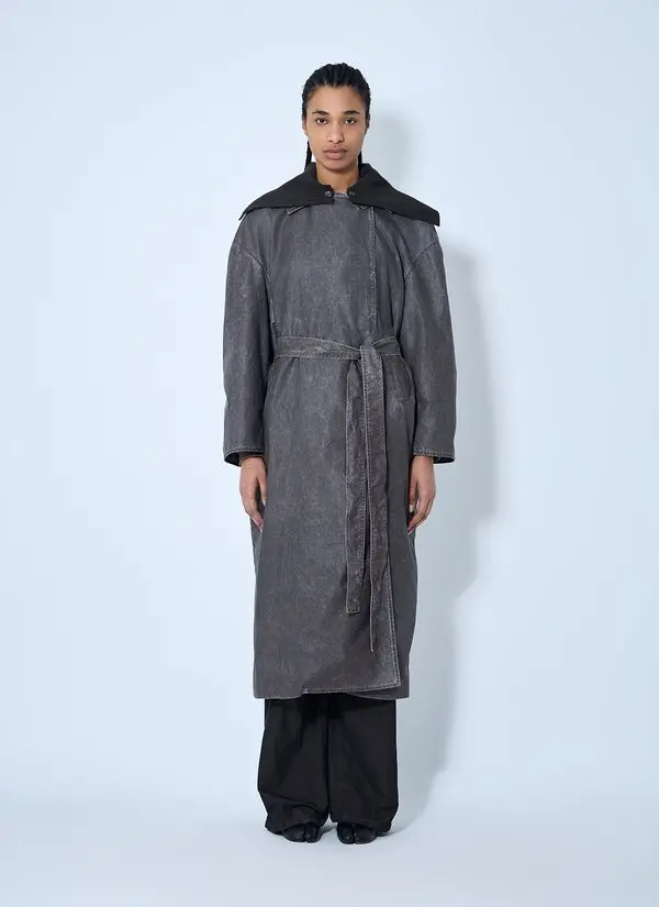 Our Legacy Court Coat In Washed Nylon