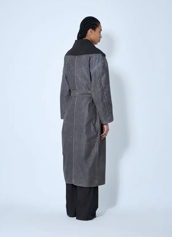 Our Legacy Court Coat In Washed Nylon