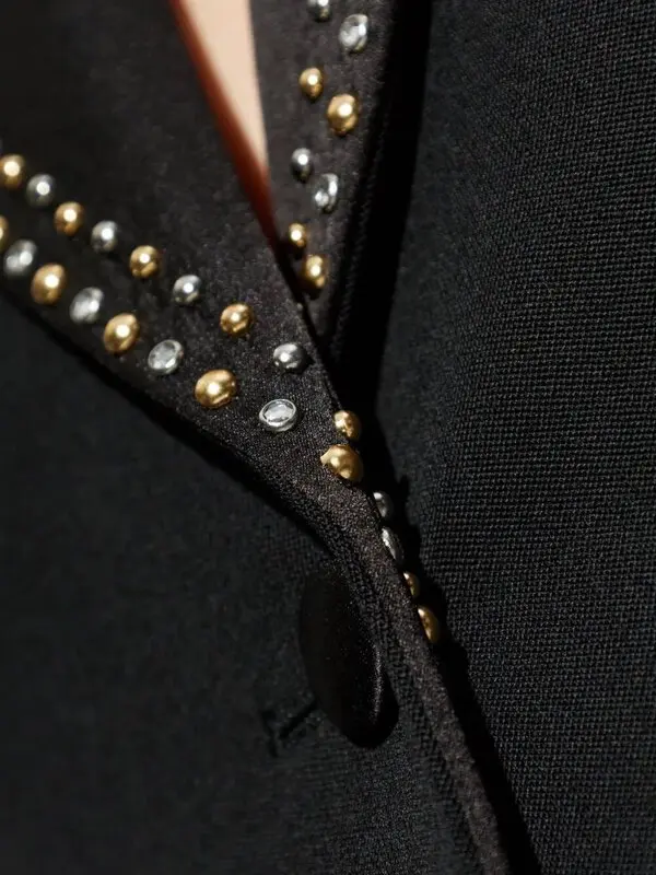 Versace Embellished Wool Evening Jacket