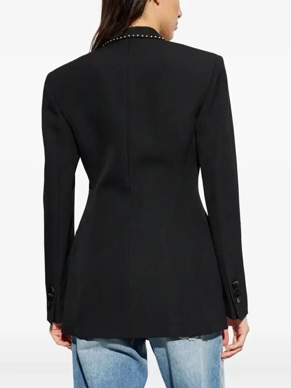 Versace Embellished Wool Evening Jacket