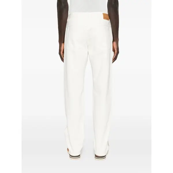 Isabel Marant Étoile Straight Leg Embroidered Jeans