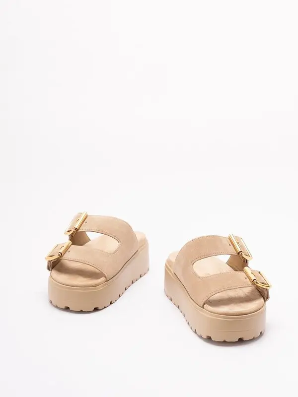 Prada Platform Strap Sandals - Multicolor